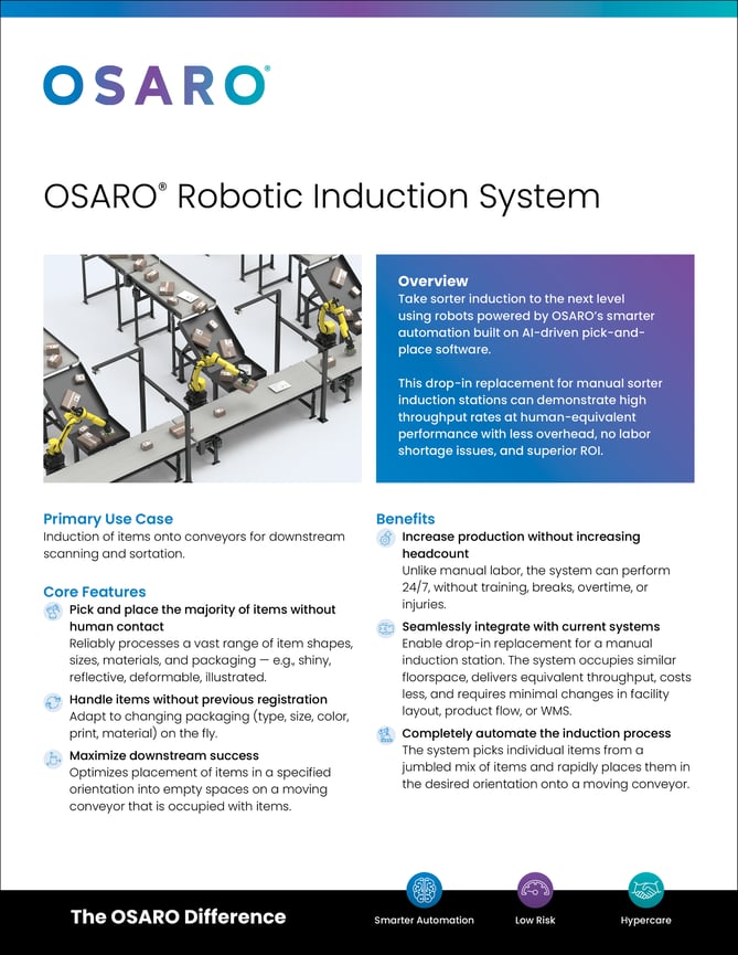 Download the Robotic Induction datasheet