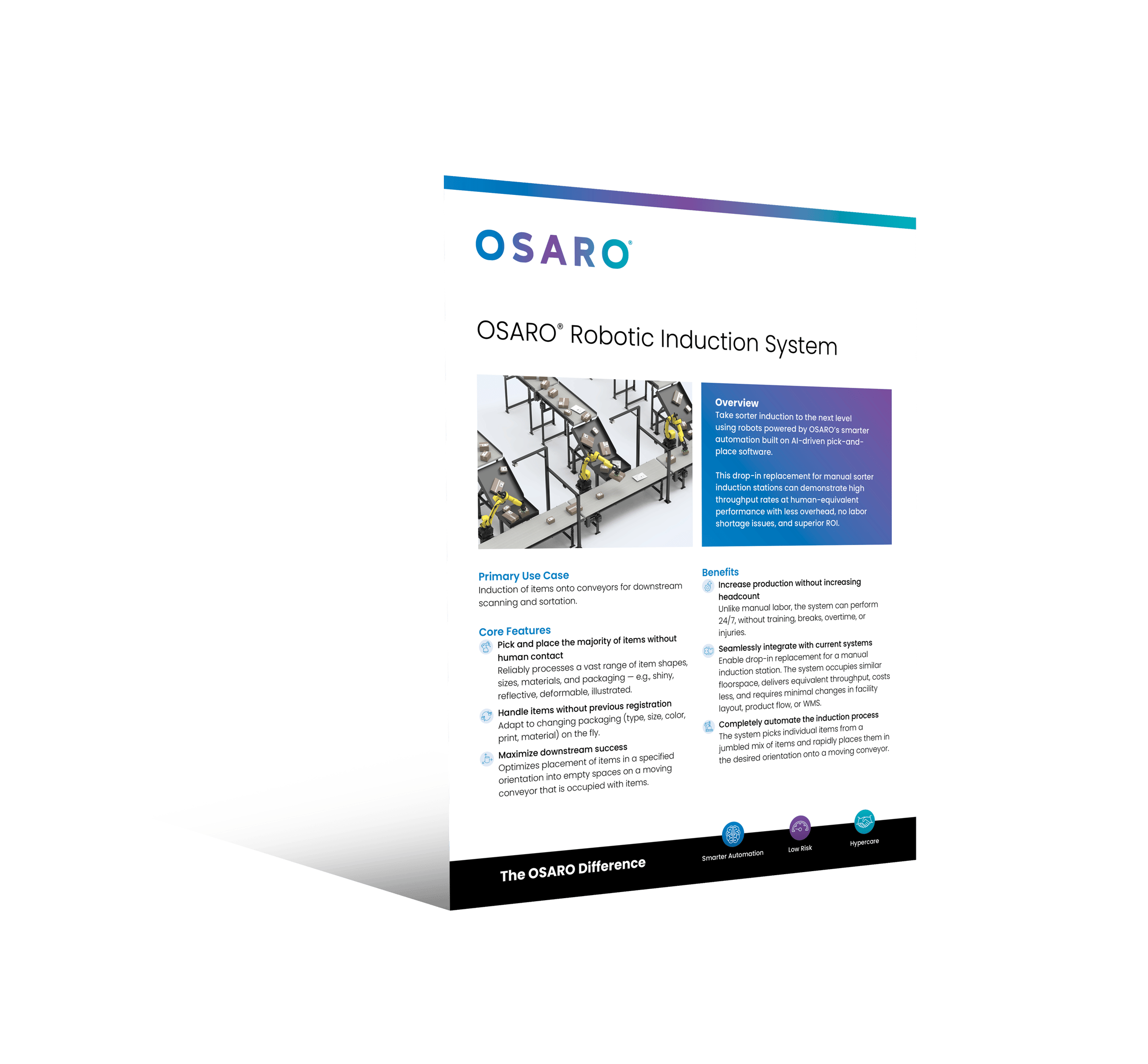 Download the OSARO Robotic Induction System Datasheet